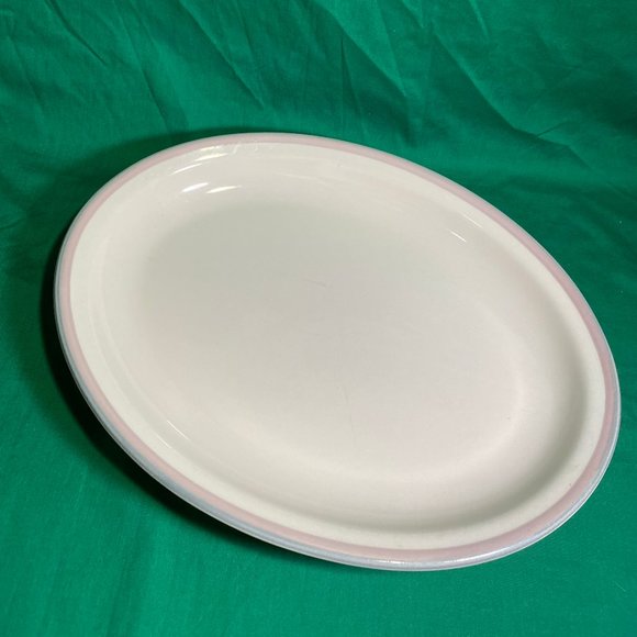 Pfaltzgraff | Dining | Vintage Pfaltzgraff Aura Pink Deep Oval Platter ...